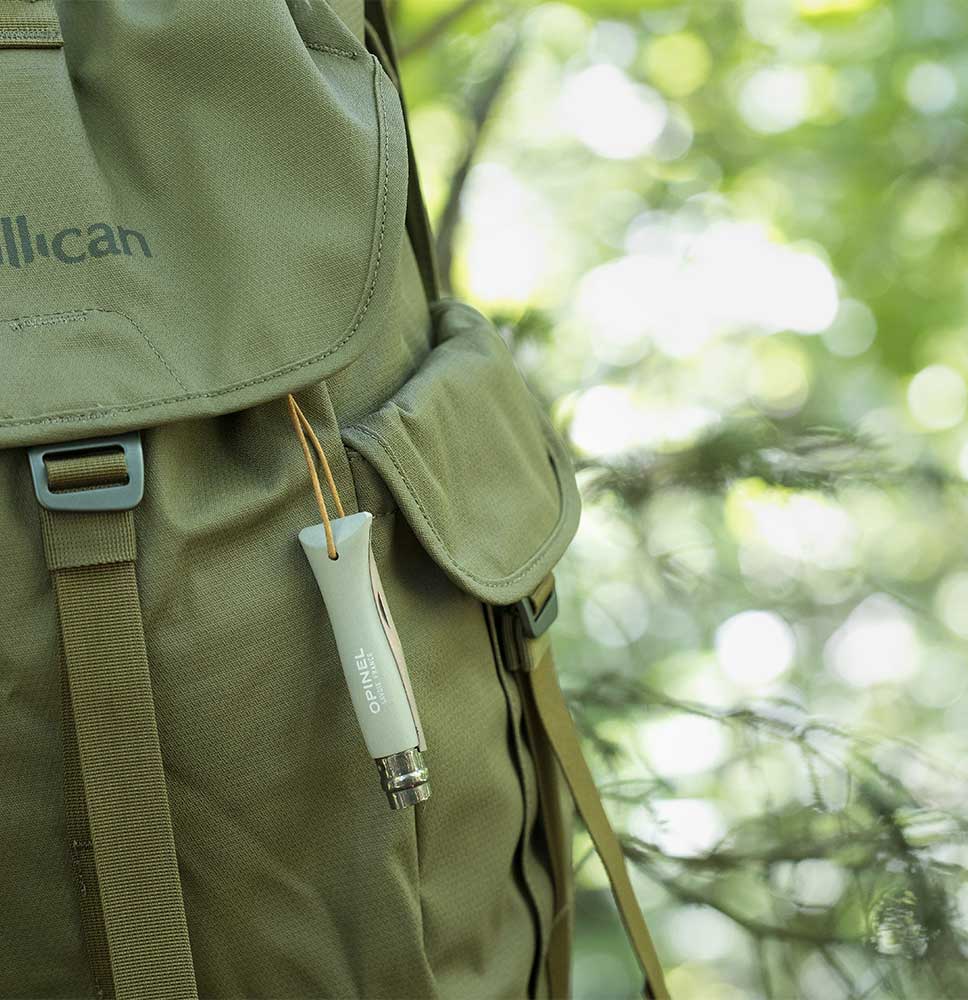 Opinel N°08 Stainless Steel Bushwhacker Natural Wood | Bushwacker Knife ...